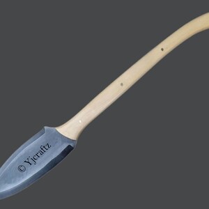 Hand Forged, Custom High Carbon Steel Spear 25 Inches, Hellboy II ...