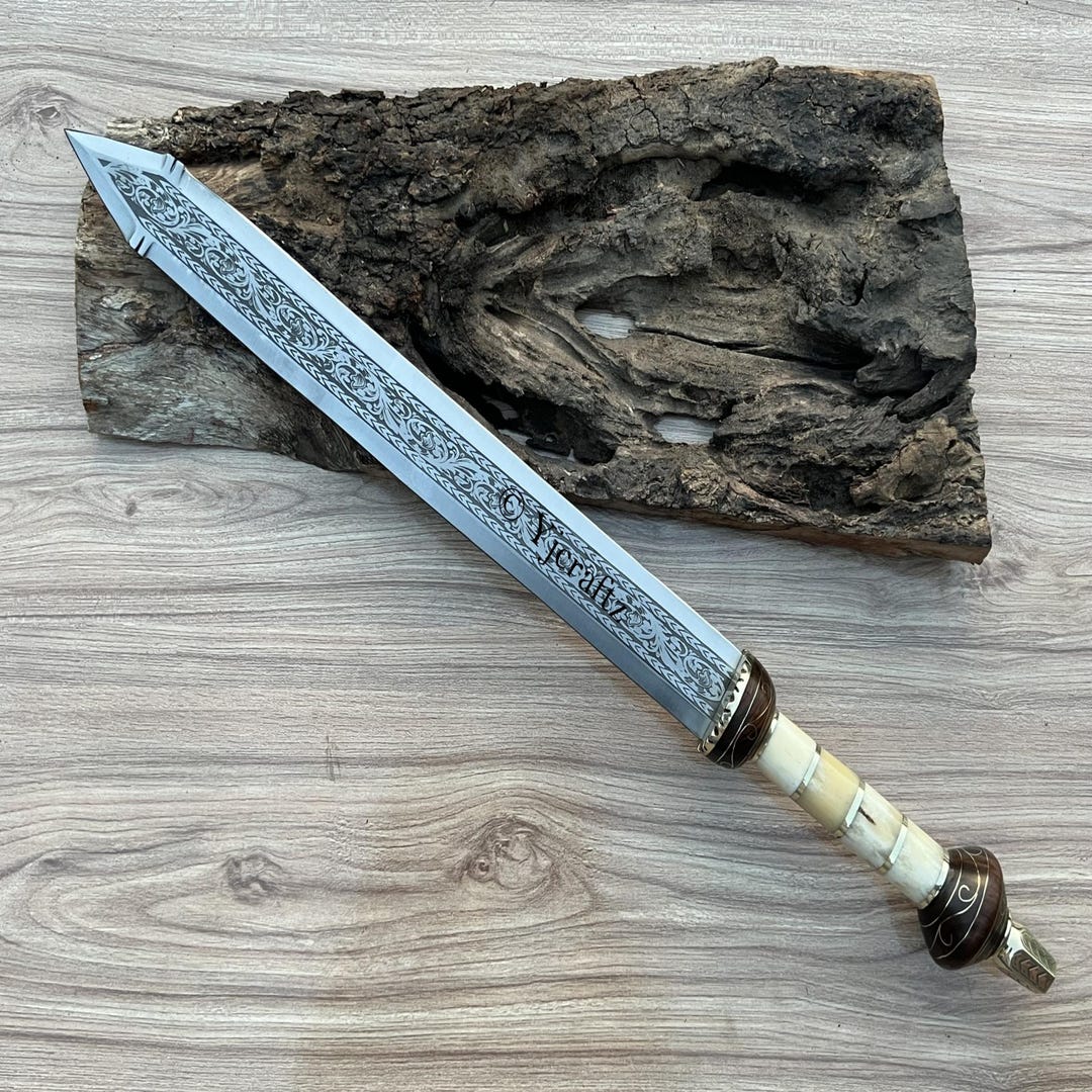 Hand Forged, Custom High Carbon Steel Sword 30 Inches, Gladius Sword ...