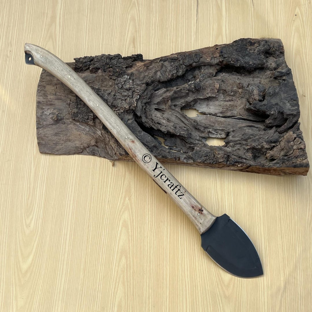 Hand Forged, Custom High Carbon Steel Spear 25 Inches, Hellboy II ...