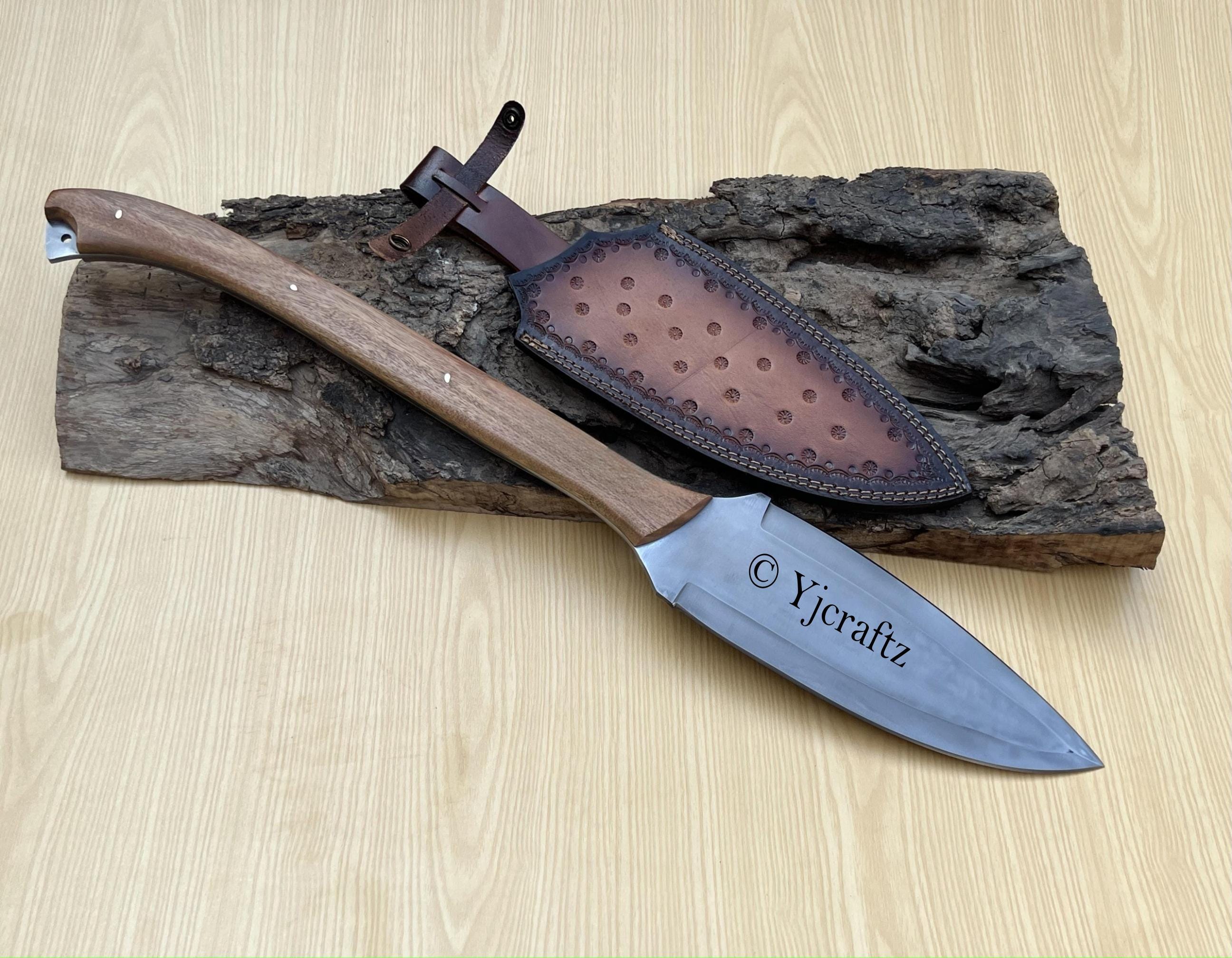 Hand Forged, Custom High Carbon Steel Spear 25 Inches, Hellboy II ...