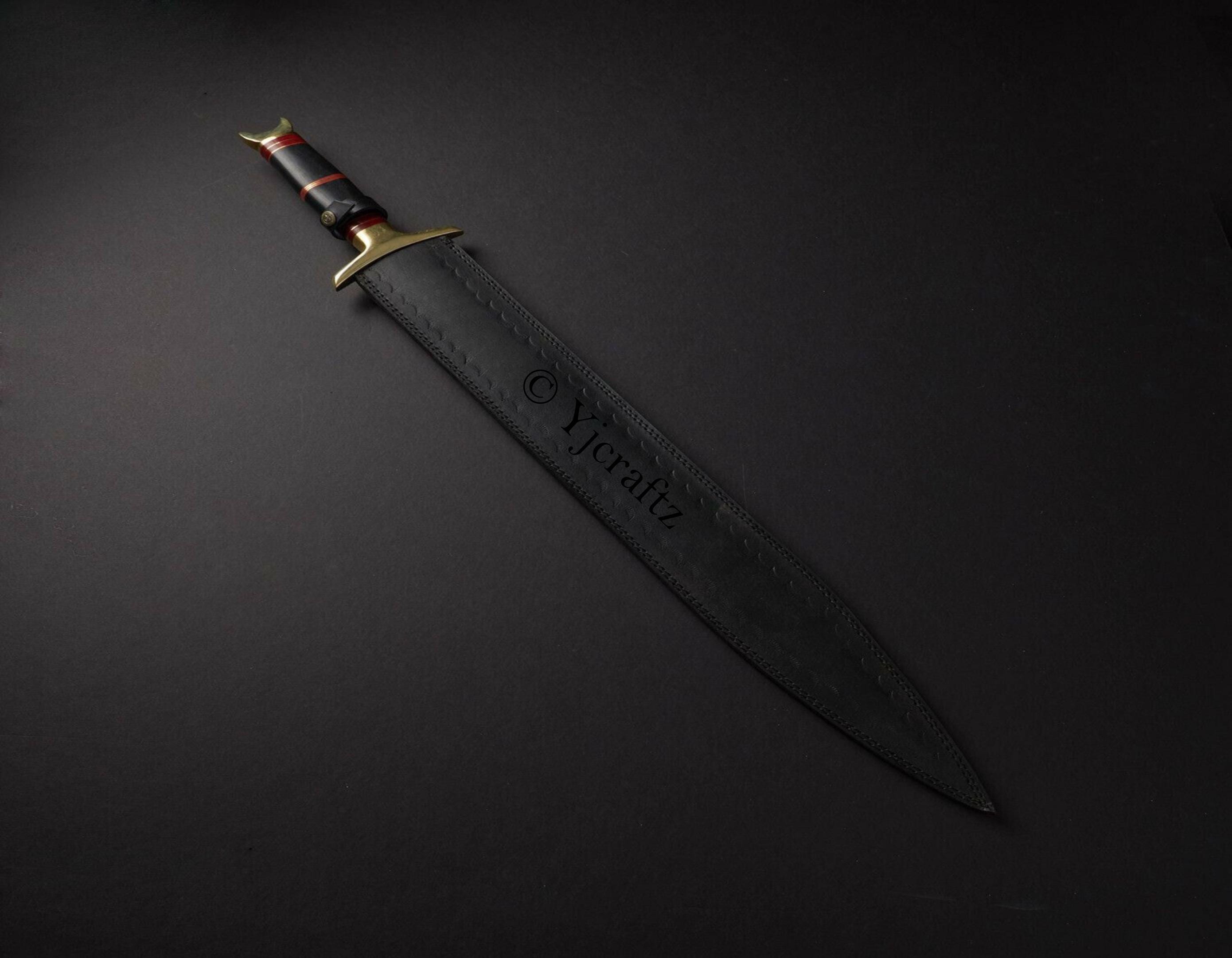 Hand Forged, Custom Damascus Steel Sword 30 Inches, Kris Blade, Keri ...