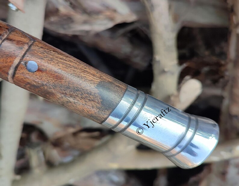 Hand Forged, Custom High Carbon Steel Spear 32 Inches, Spartan Viking ...