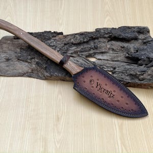 Hand Forged, Custom High Carbon Steel Spear 25 Inches, Hellboy II ...