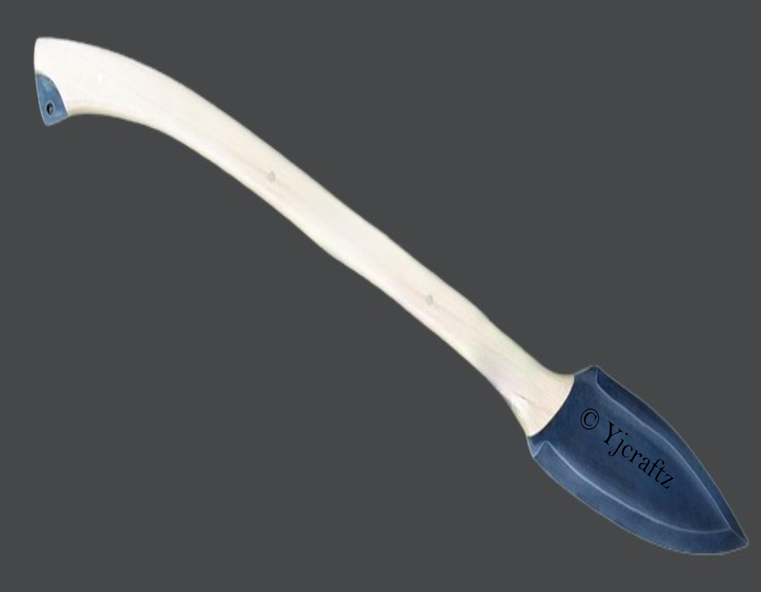 Hand Forged, Custom High Carbon Steel Spear 25 Inches, Hellboy II ...