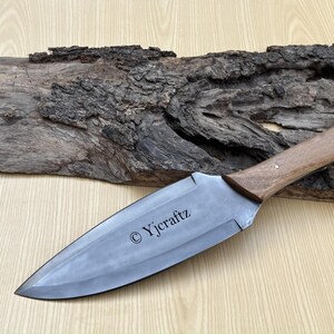 Hand Forged, Custom High Carbon Steel Spear 25 Inches, Hellboy II ...