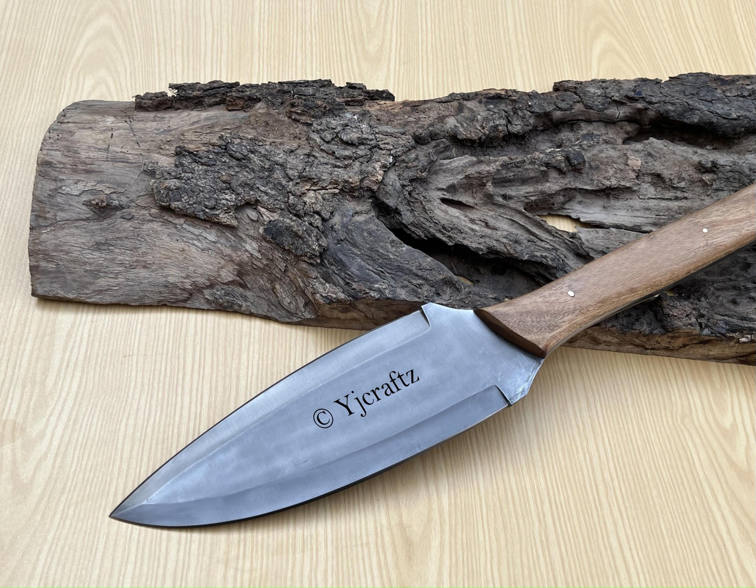 Hand Forged, Custom High Carbon Steel Spear 25 Inches, Hellboy II ...