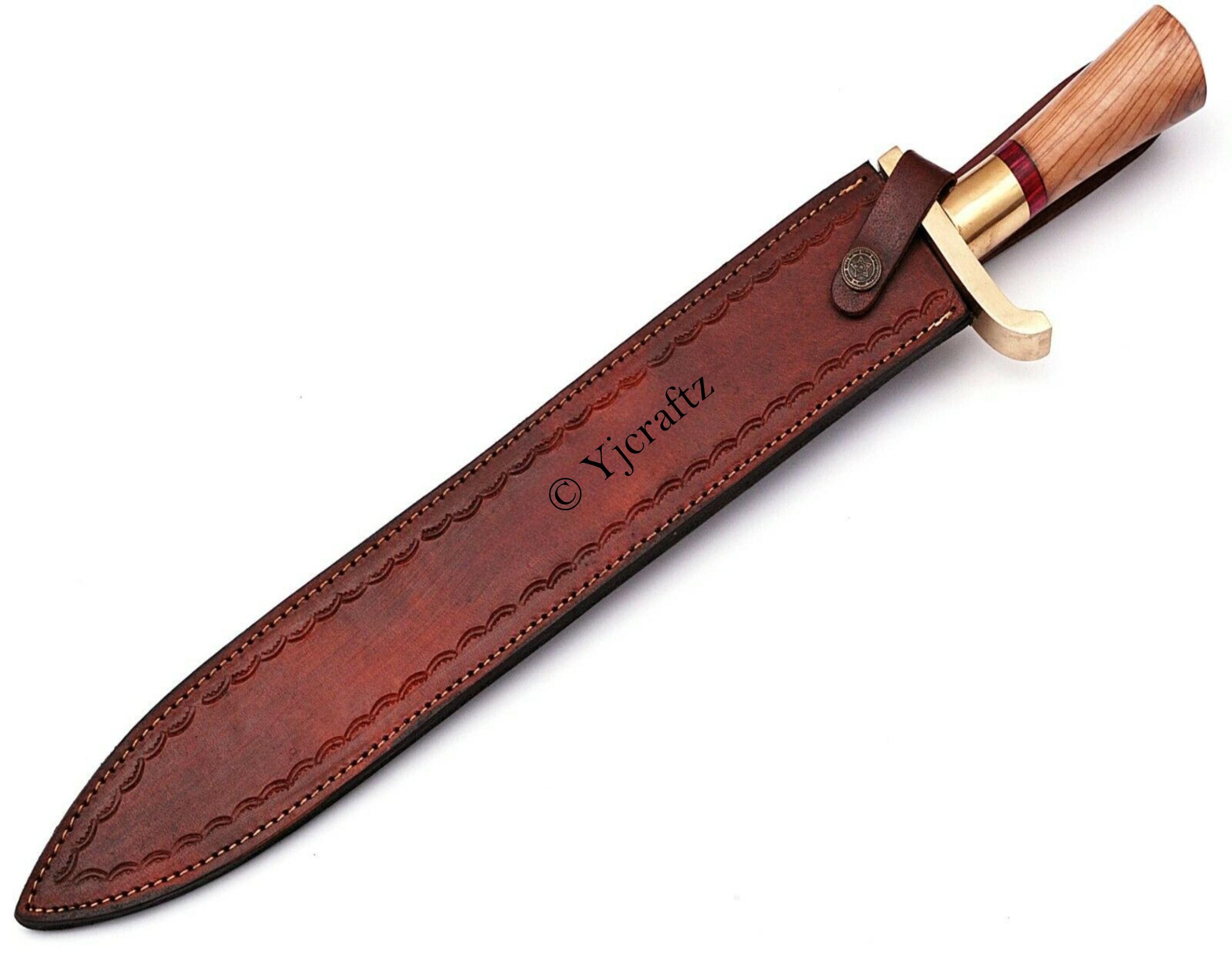 Hand Forged, Custom Damascus Steel Sword 24 Inches, Kris Blade, Keri ...