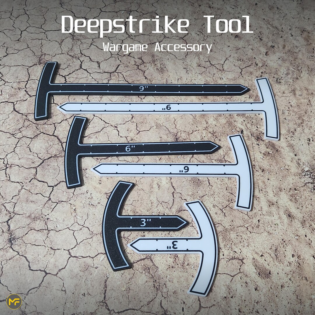 Deepstrike Measurement Tool - 9inch / 6inch / 3inch - Tabletop ...