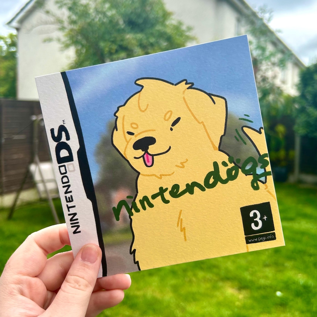 Nintendogs Square Print - Etsy