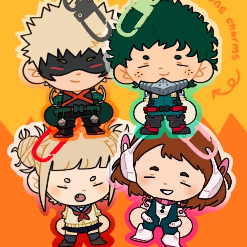 Mha phone charms - Etsy.de