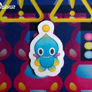 Chao Stickers, Sonic the Hedgehog Stickers, 2" Vinyl - Etsy