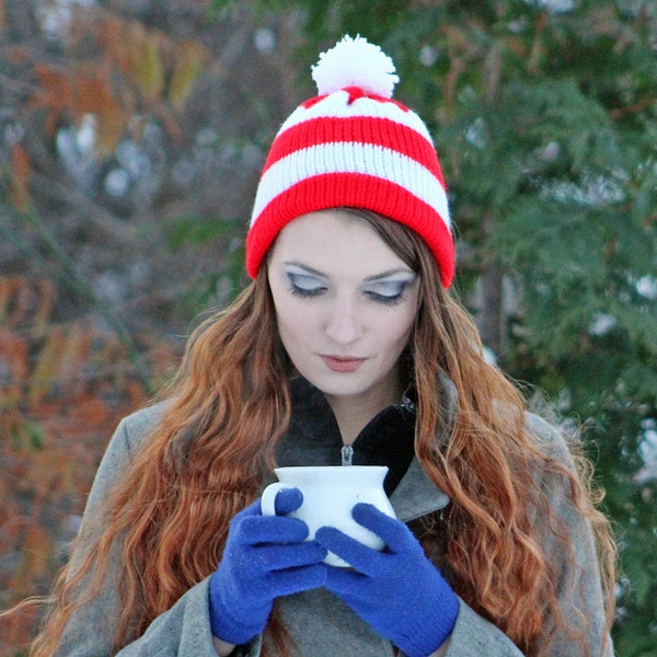 Red White Waldo Hat - Etsy
