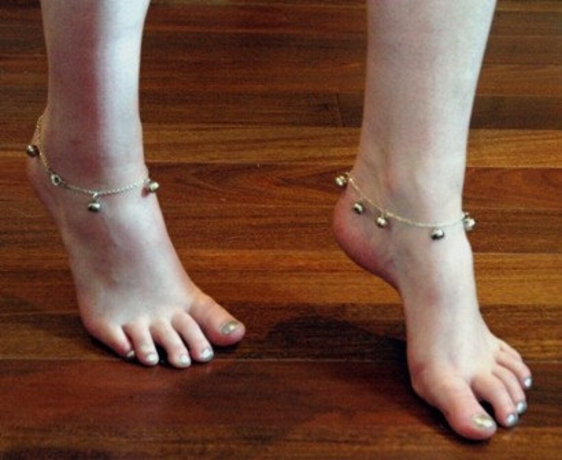 Jingle Bell Anklet | Etsy