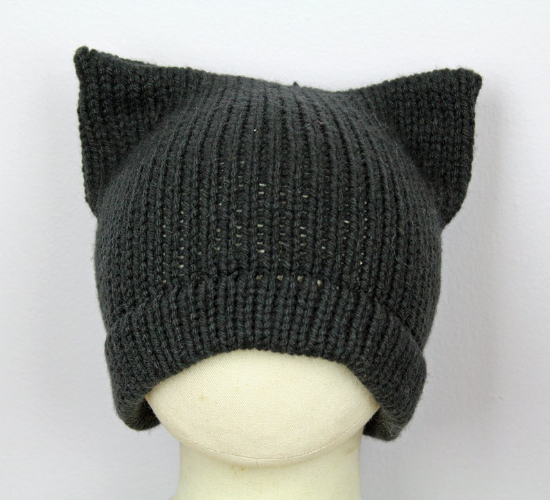 Light Pink Pussy Hat Cat Kitten Hat Blush Pink Ear Slouchy Cap Etsy