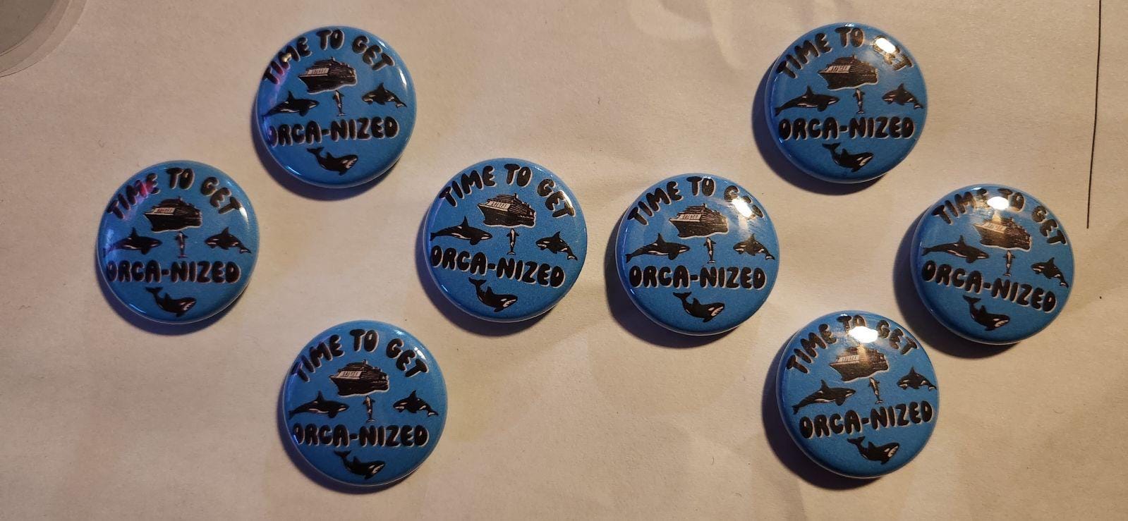 Team Orca Buttons: Political Meme Pins - Etsy