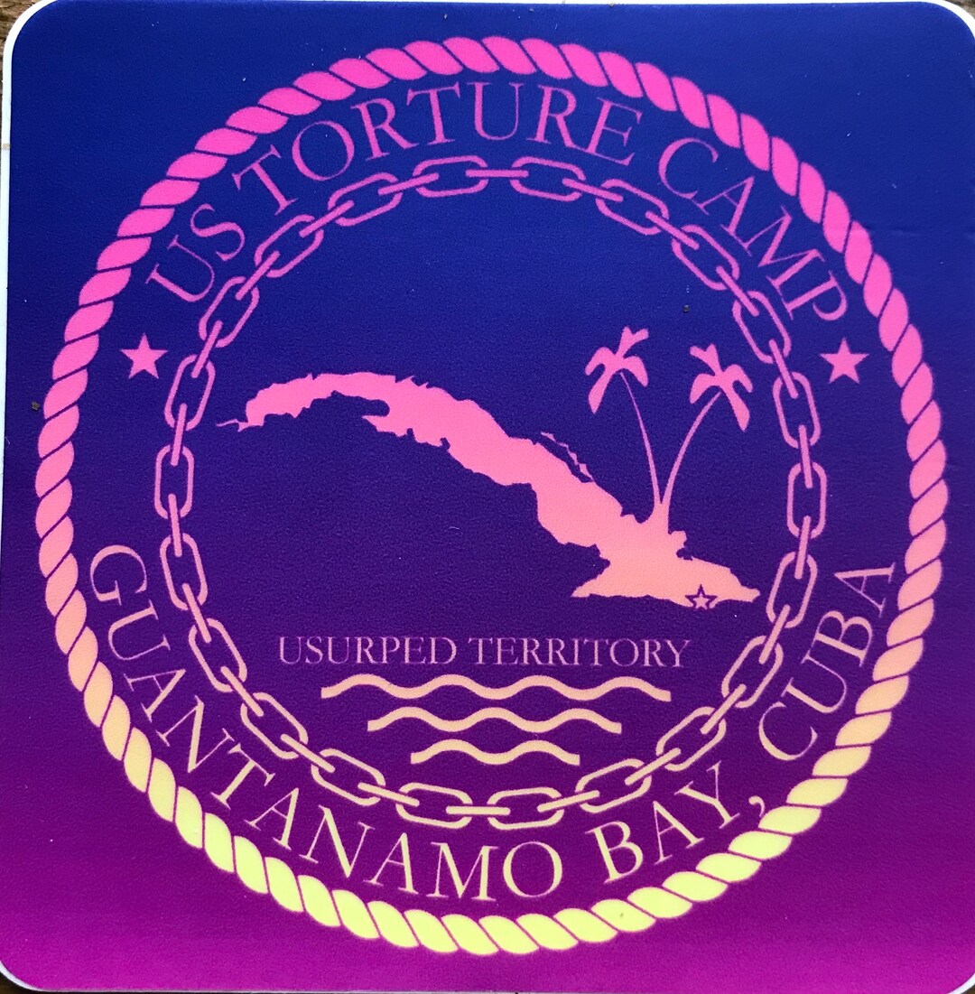 Sticker Guantanamo Anti-torture Camp Seal Spoof - Etsy