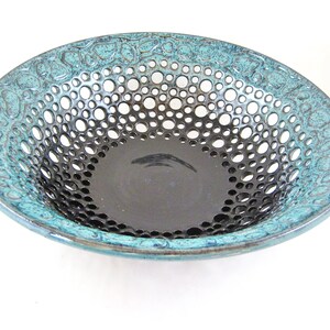 Pottery Fruit Bowl Large Ceramic Centerpiece for Dinning | Etsy