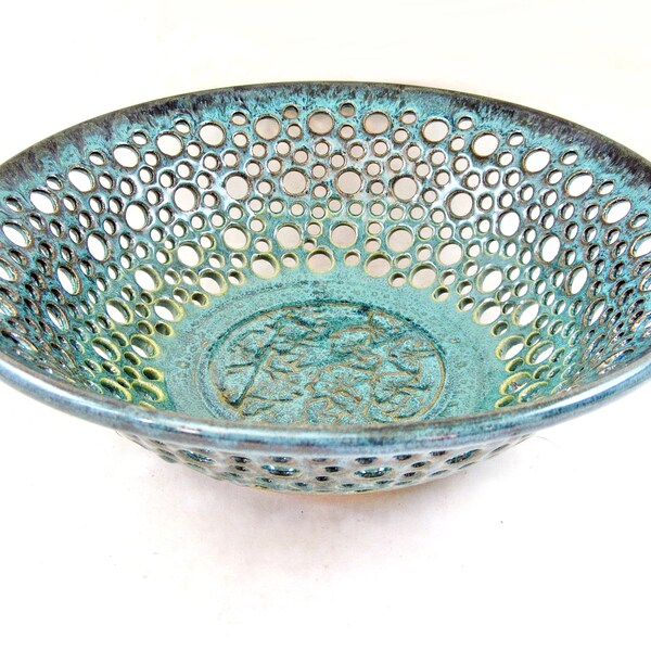 Teal Pottery - Etsy