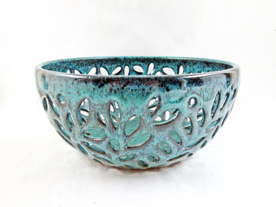 Pottery Fruit Bowl Modern Ceramic Home Decor Ceramic Art - Etsy