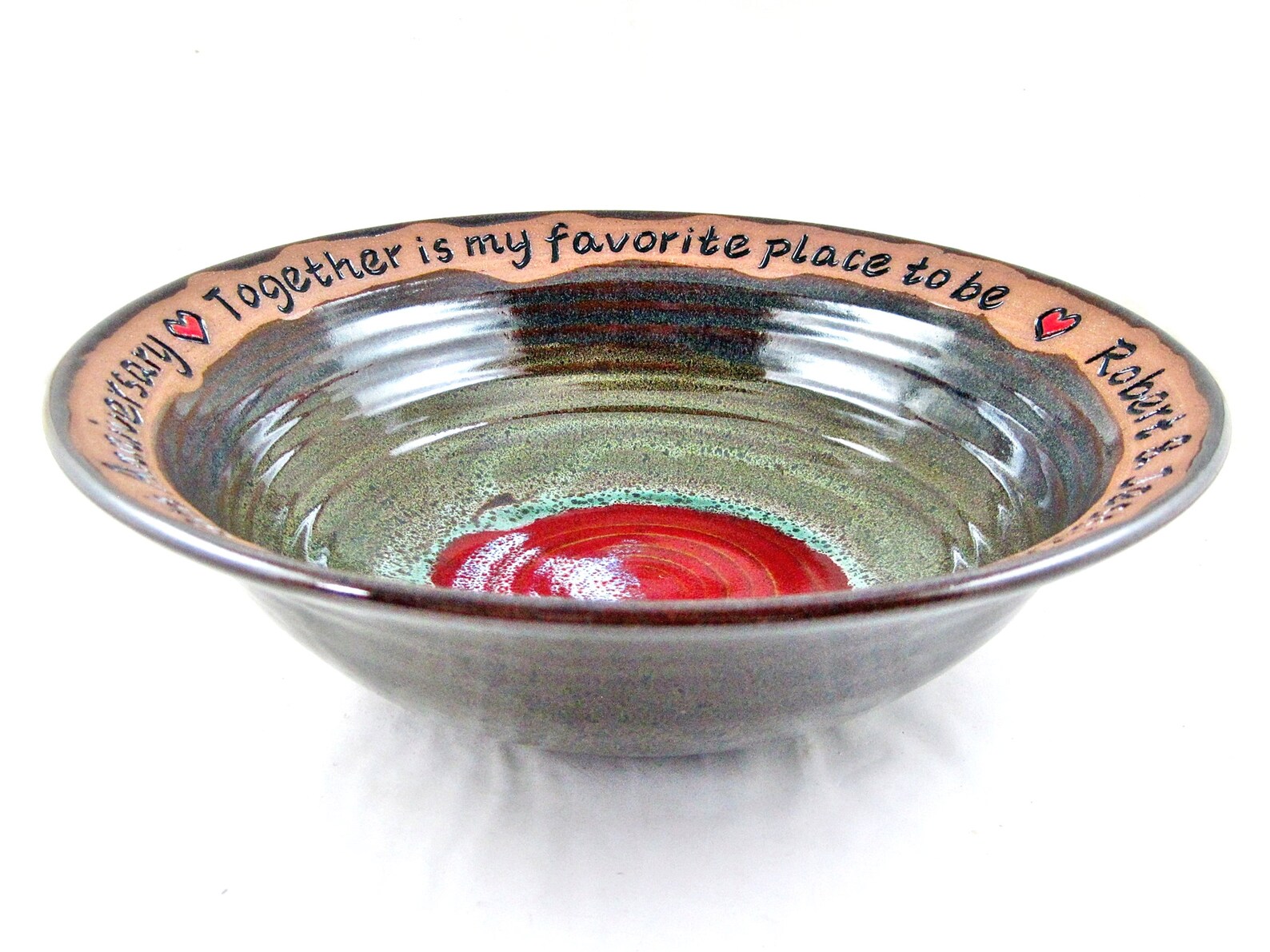 Personalized Wedding Bowl Ceramic Wedding Gift for the New - Etsy