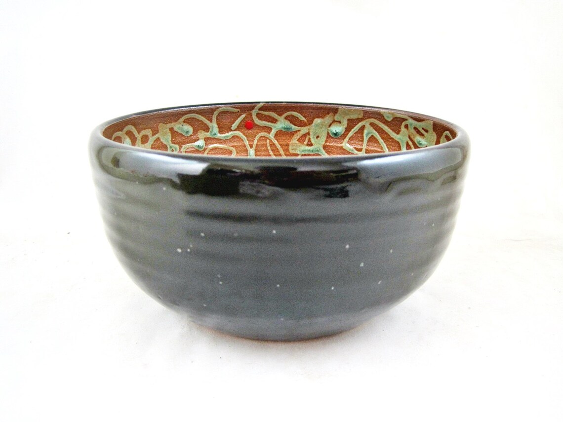 Handmade pottery bowl set set of 2 pottery serving bowls | Etsy