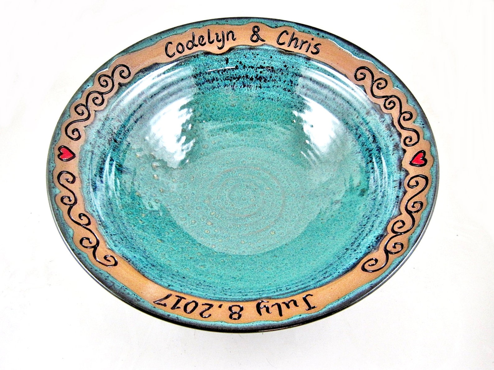 Handmade Personalized Wedding Bowl A Unique & Lasting Memory - Etsy