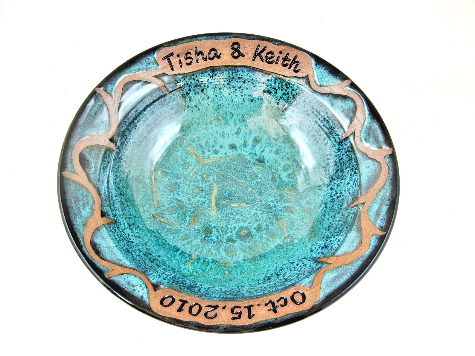 Custom Wedding Bowl Personalized Wedding Gift Engraved Pottery - Etsy