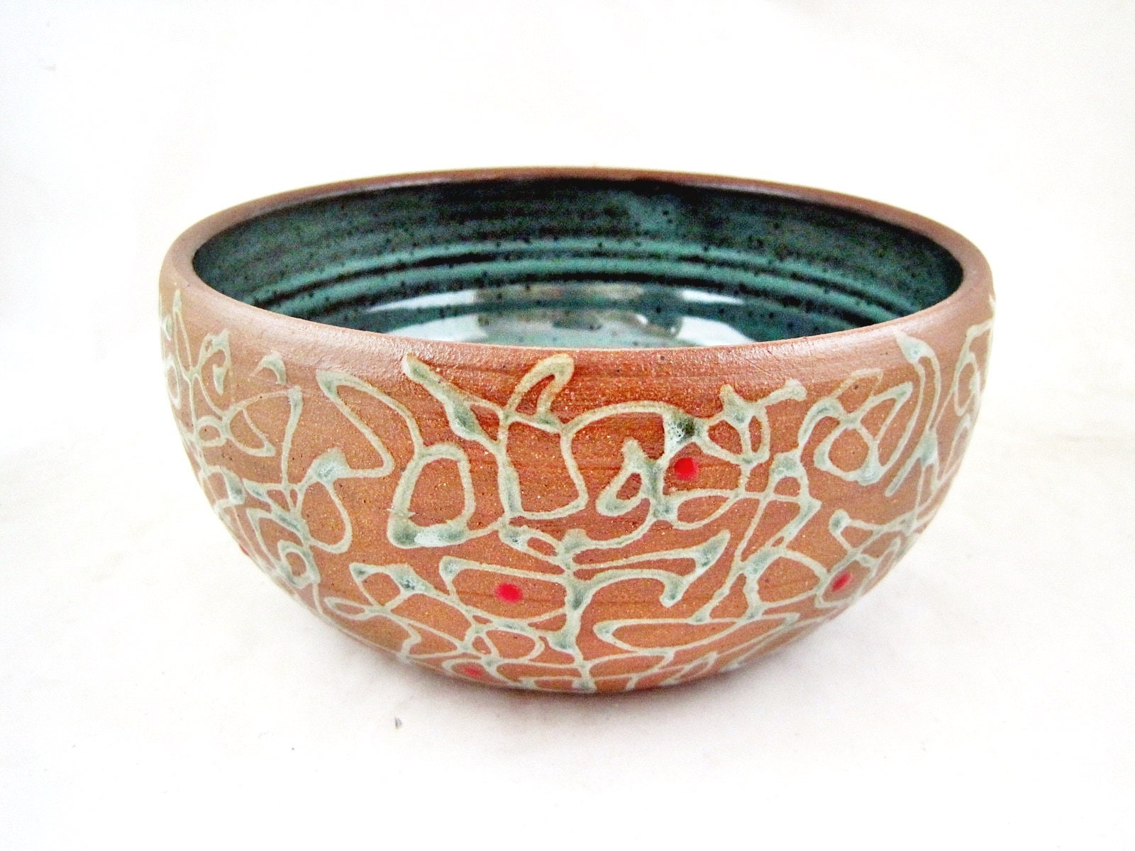 Handmade pottery bowl set set of 2 pottery serving bowls | Etsy