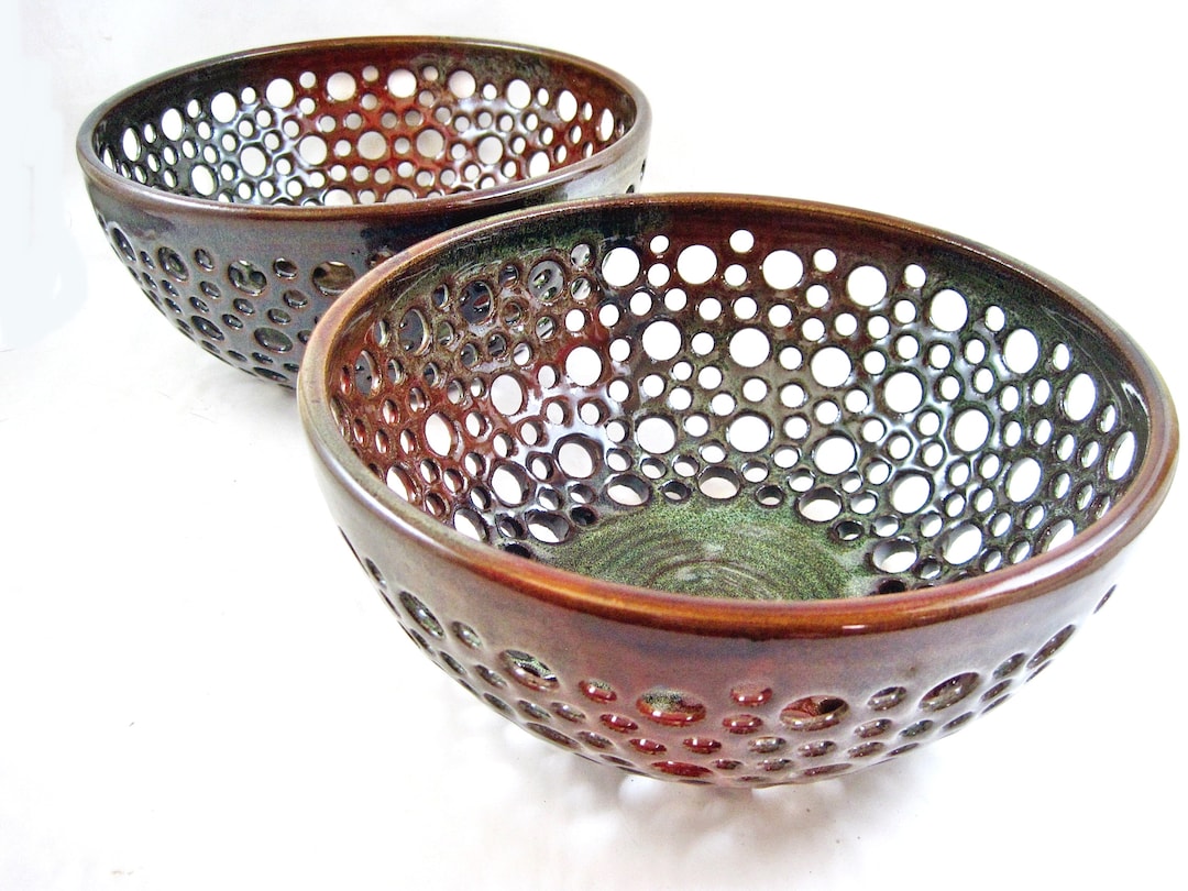 Pottery Fruit Bowl, Handmade Ceramic Home Decor - Made to Order - Etsy