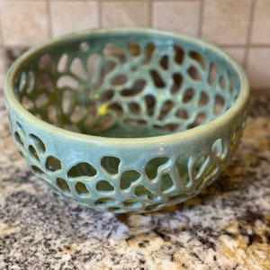 Modern Ceramic Home Decor, Pottery Fruit Bowl in Stock - Etsy