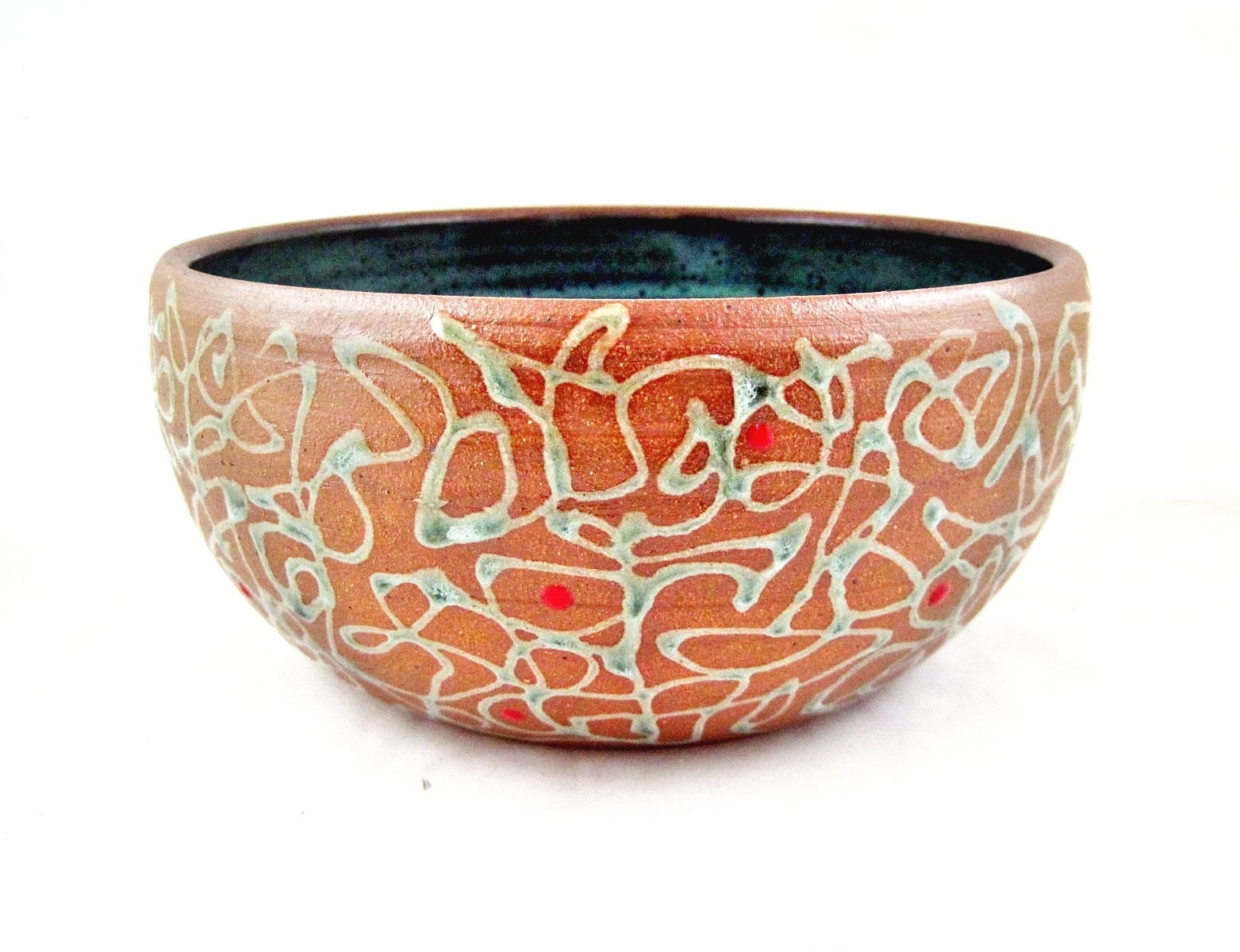 Handmade pottery bowl set set of 2 pottery serving bowls | Etsy