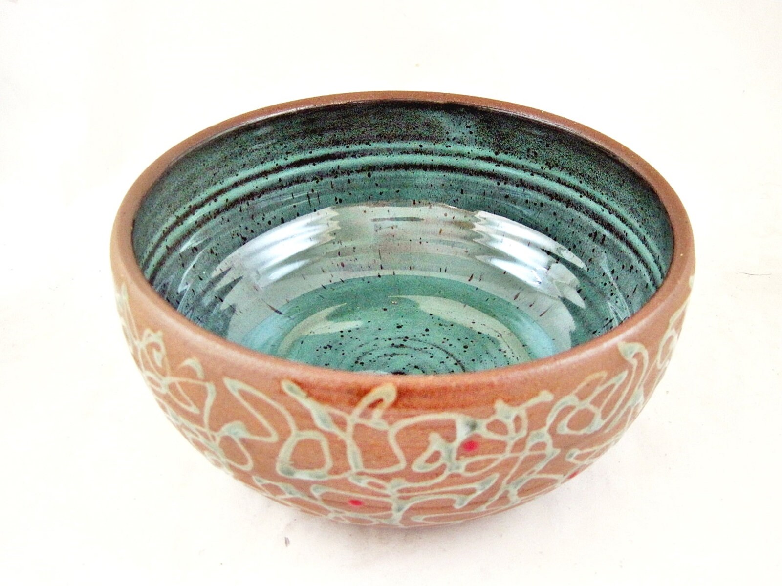 Handmade pottery bowl set set of 2 pottery serving bowls | Etsy