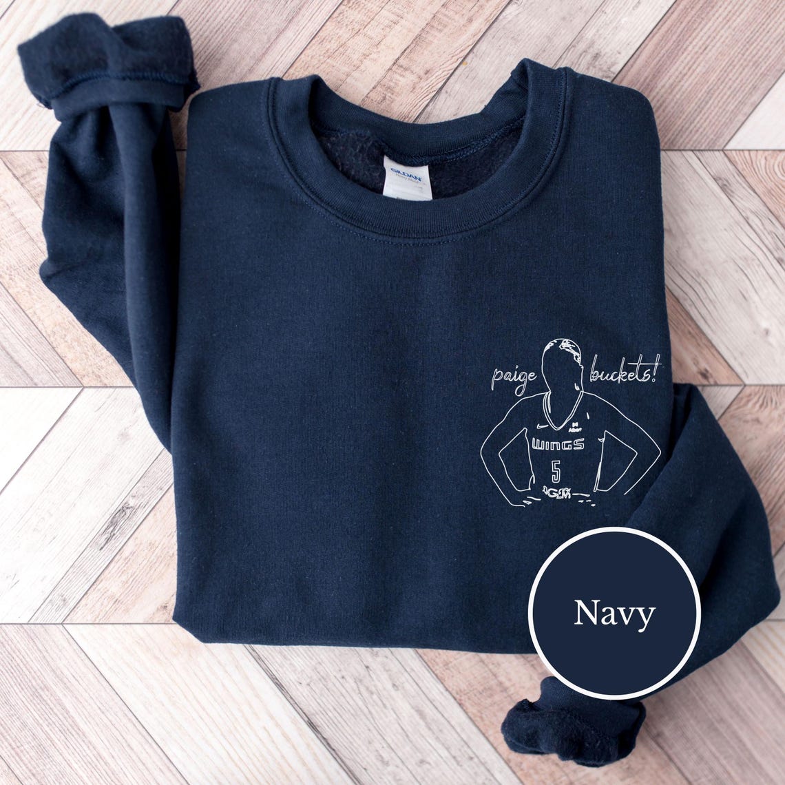 Paige Bueckers Womens Basketball UNISEX Sweatshirt, Paige Buckets ...