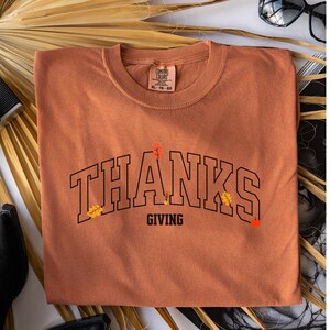 Thanksgiving Fall Vibes Collegiate Retro Shirt, Vintage Turkey Lover ...