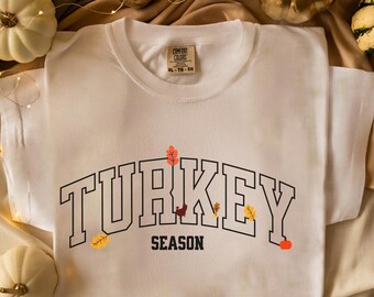 Thanksgiving Fall Vibes Collegiate Retro Shirt, Vintage Turkey Lover ...
