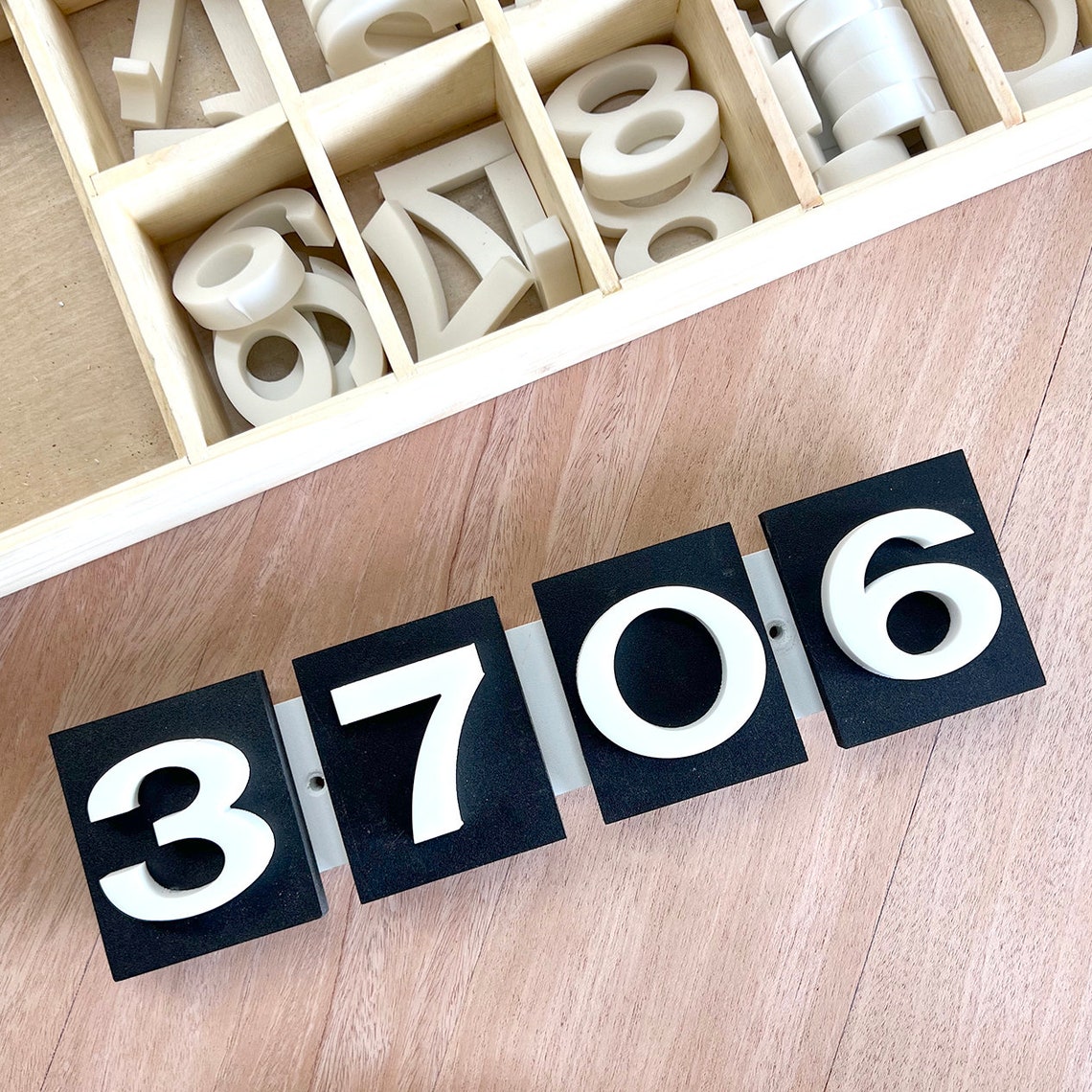 Eichler Address Numbers, the Original Genuine Reproduction - Etsy
