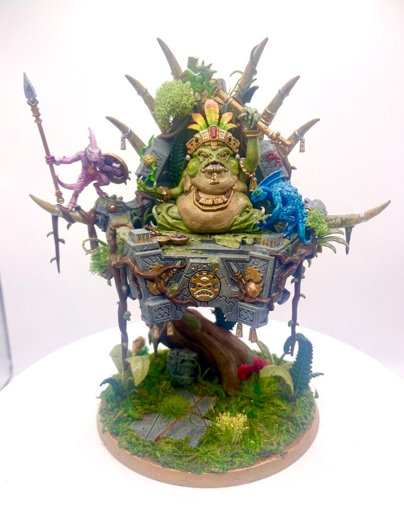 Hand Painted Slann Starmaster (official Warhammer AOS) - Etsy