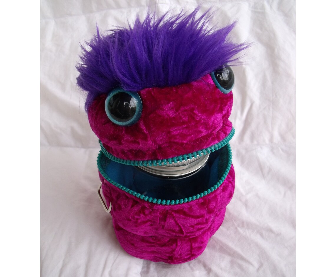 Mini Mug Monster - Thermos Beverage Snack Drink Plush Toy Lunchbox ...