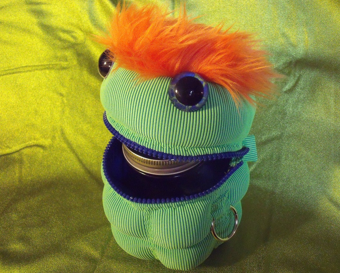 Mini Mug Monster - Thermos Beverage Snack Drink Plush Toy Lunch Mason ...