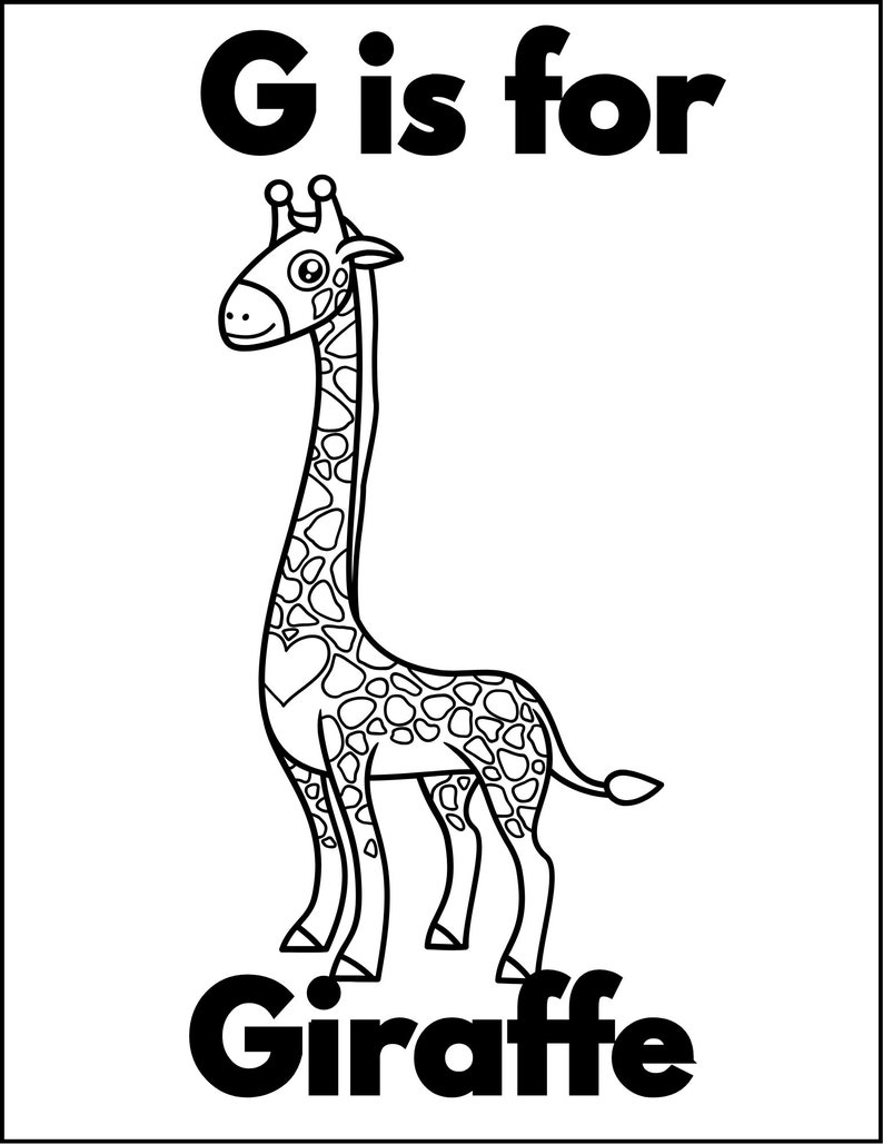Coloring Pages | ABC Coloring Pages | Digital Coloring Pages | Alphabet ...