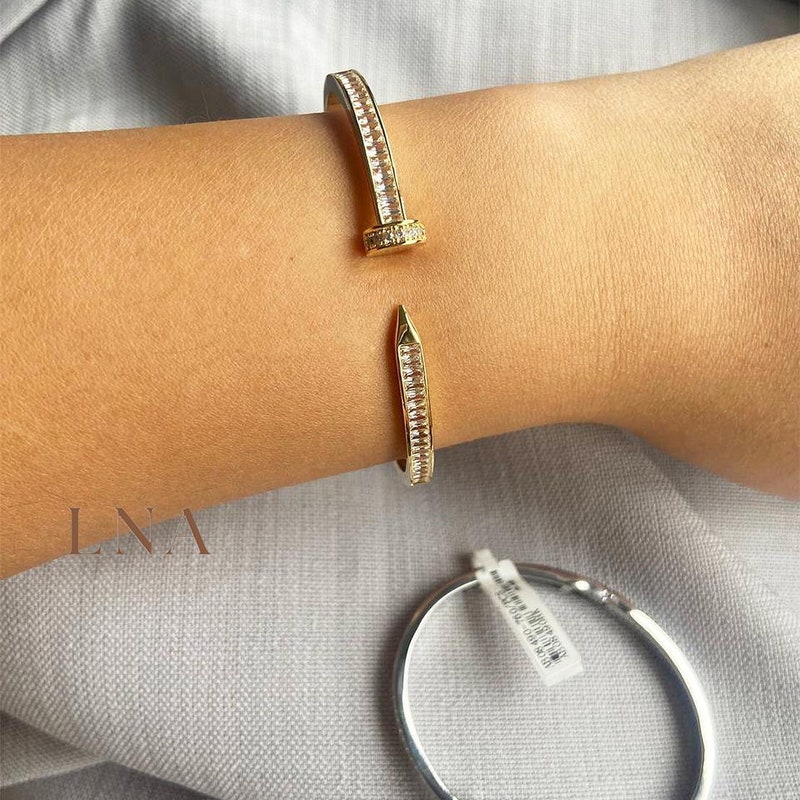 Nail Bangle - Etsy