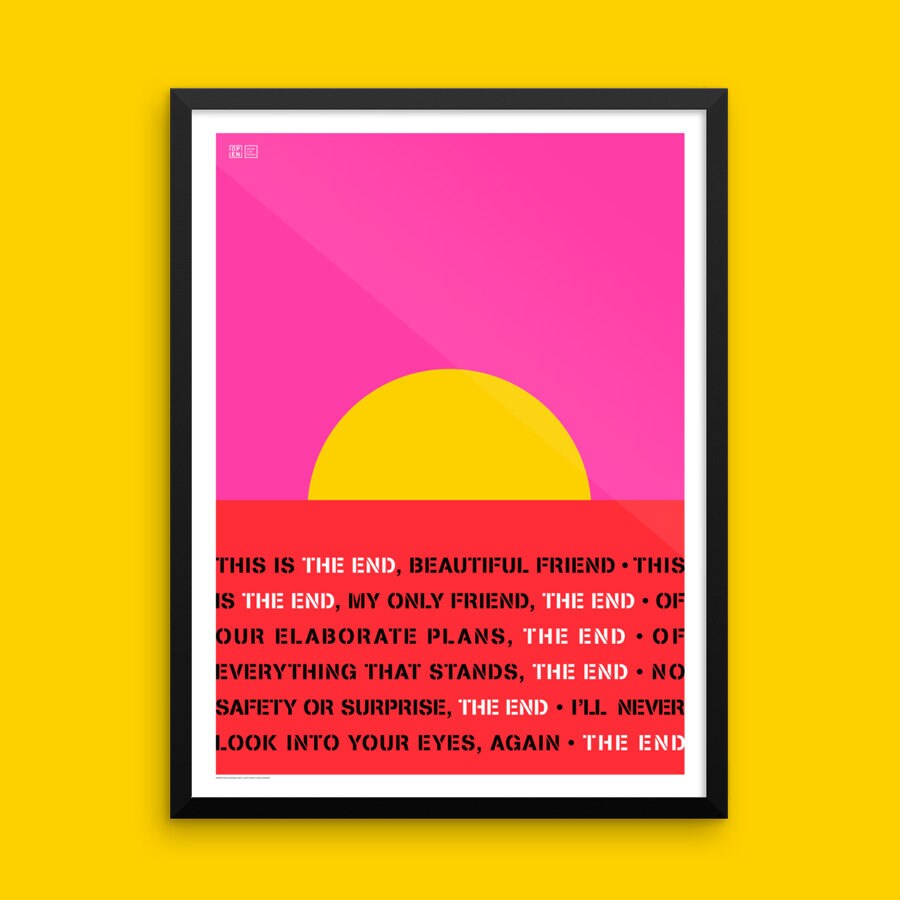 The End Poster - Etsy