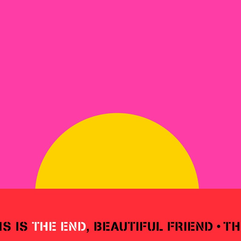 The End Poster - Etsy