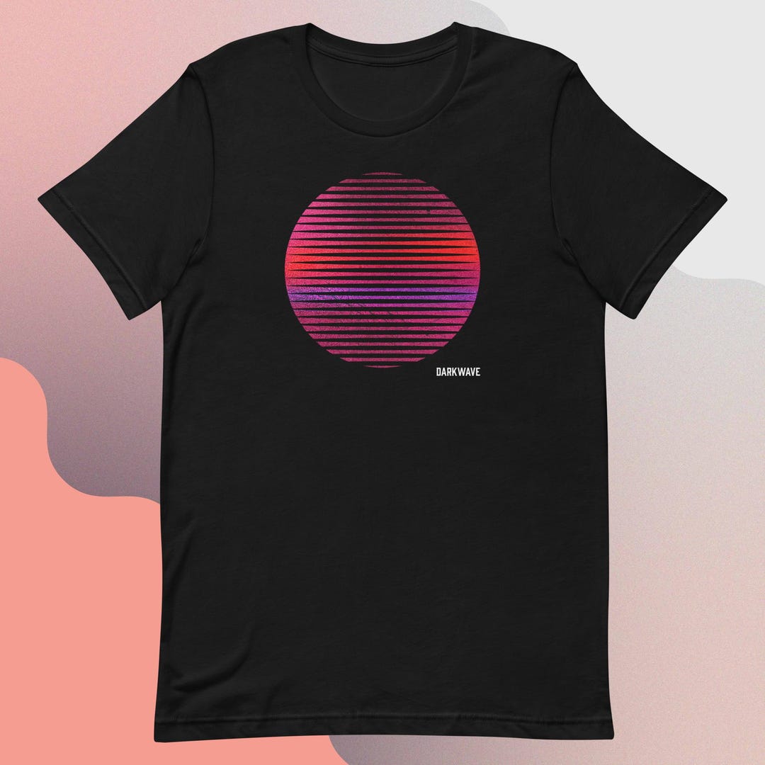 Dark Wave, 80s Retro / New Wave Tee - Etsy
