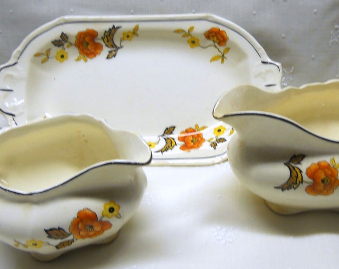 Antique Smith Taylor 1920s China~ Paramount Ivory Stoneware ...