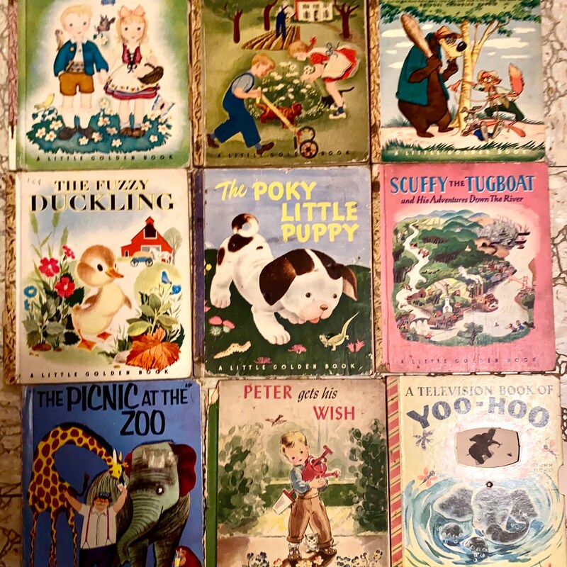 Golden Books Vintage - Etsy