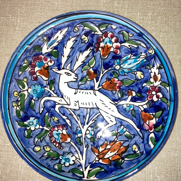 Jerusalem Pottery Plate - Etsy