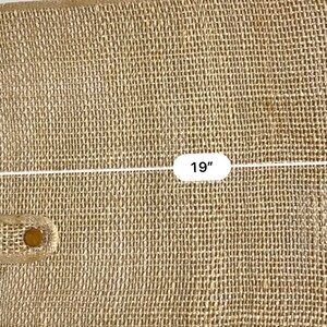 12 Placemats Abaca Woven Natural Fiber, With Napkin Pocket Untensil ...