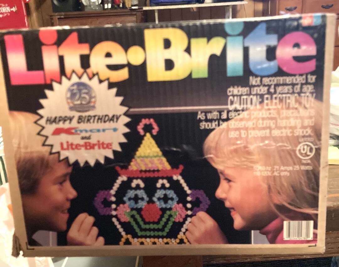 Sale ~ 1986 Original Lite Brite Electric Plug in Toy, Comes With ...