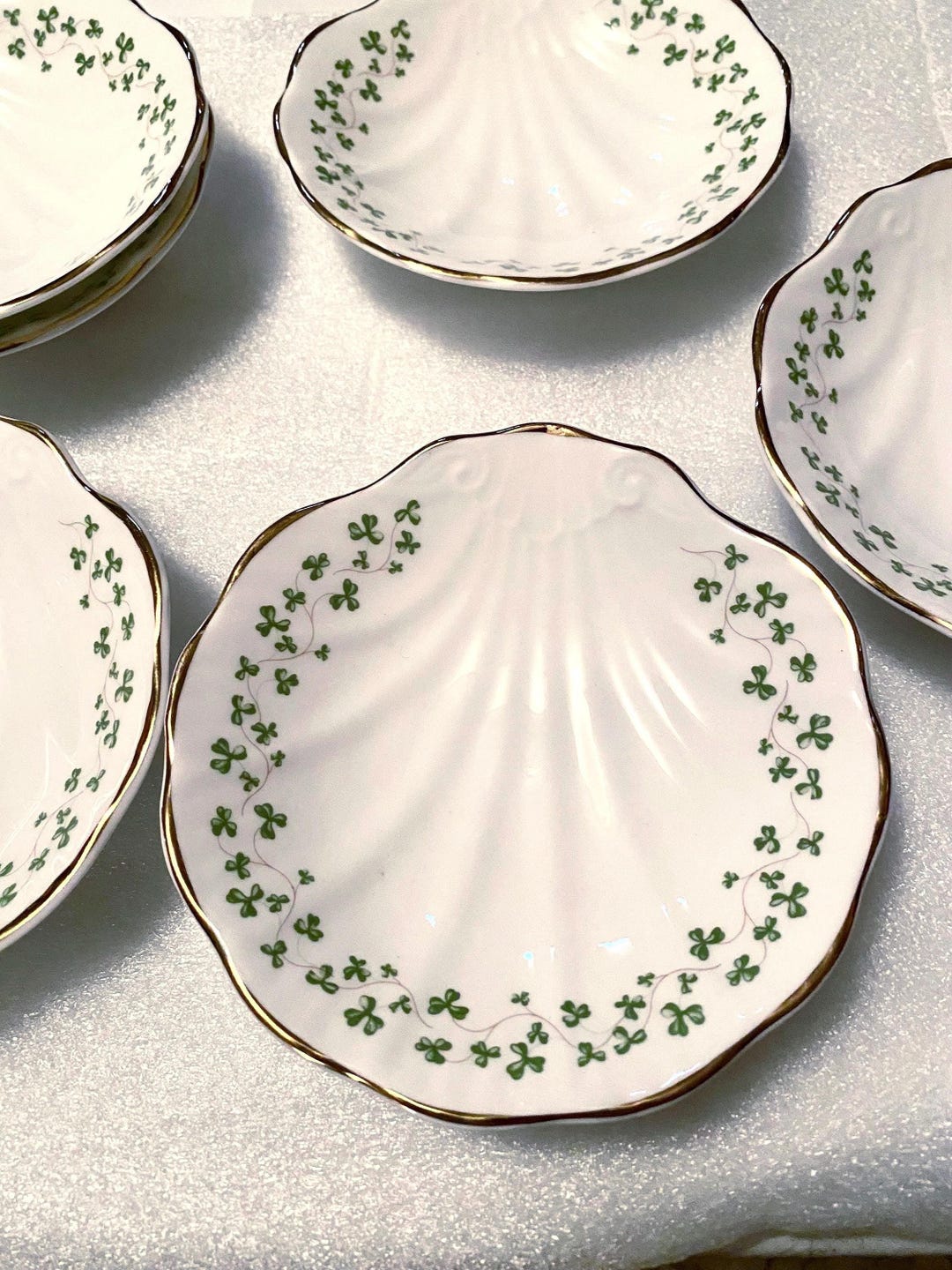 Royal Tara Shamrock China, #403 Gallway Ireland~vintage Set of 6 ...